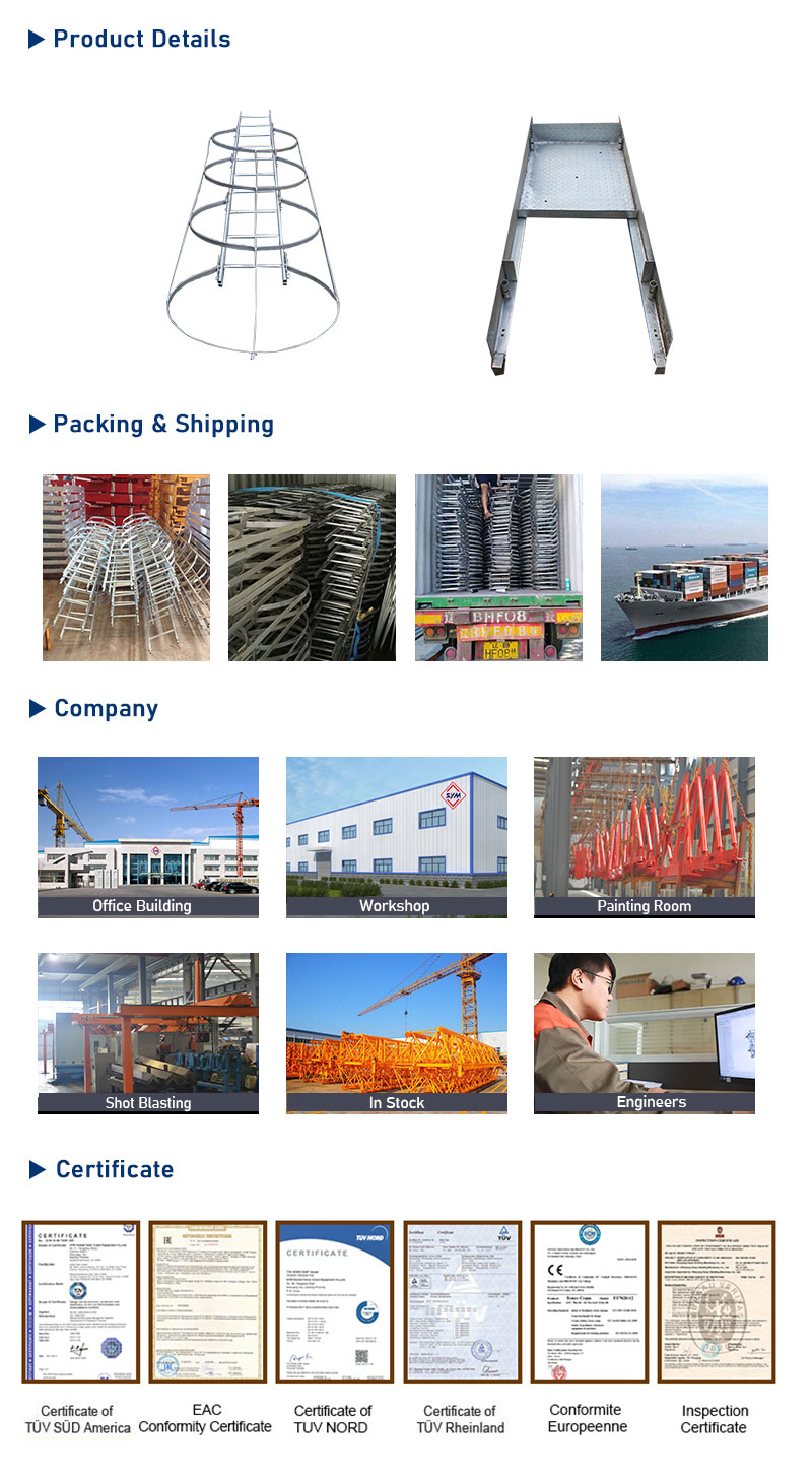 strengthened high quality tower crane ladder for climbing price and ...